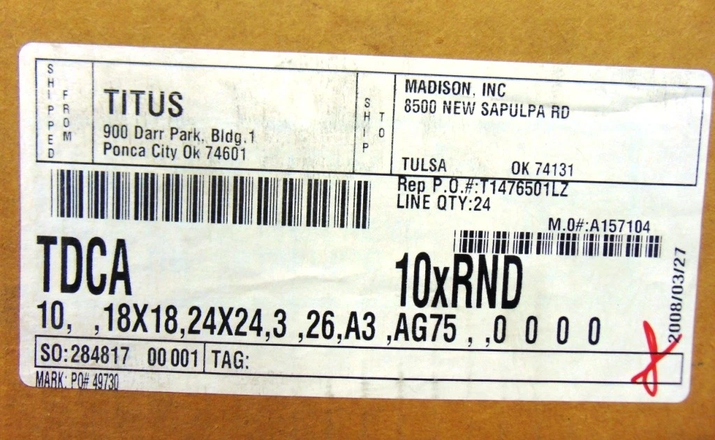 Titus Ceiling Diffusers | Shelly Lighting