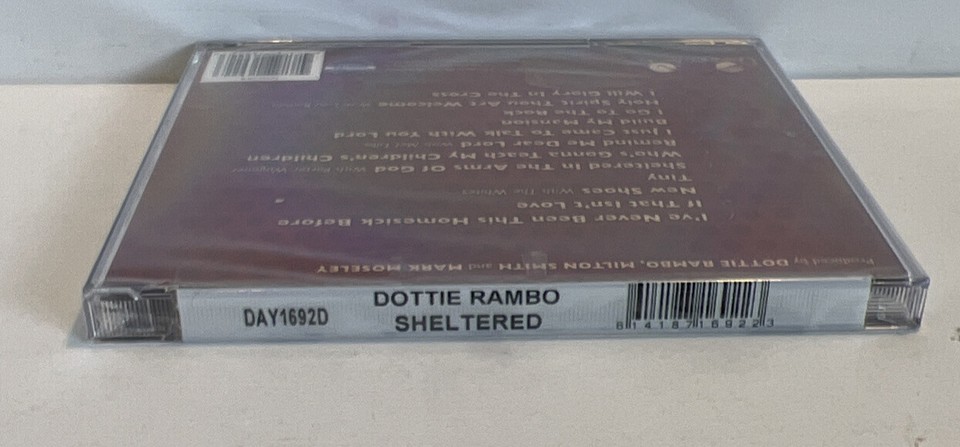 Sheltered by Dottie Rambo (CD, Daywind) 2009 USA 0044 r1s1 044 ...
