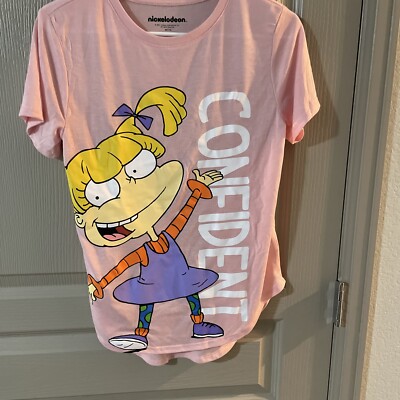 Rugrats M (7-9) in Pink Tshirt Angelica Brand New | eBay
