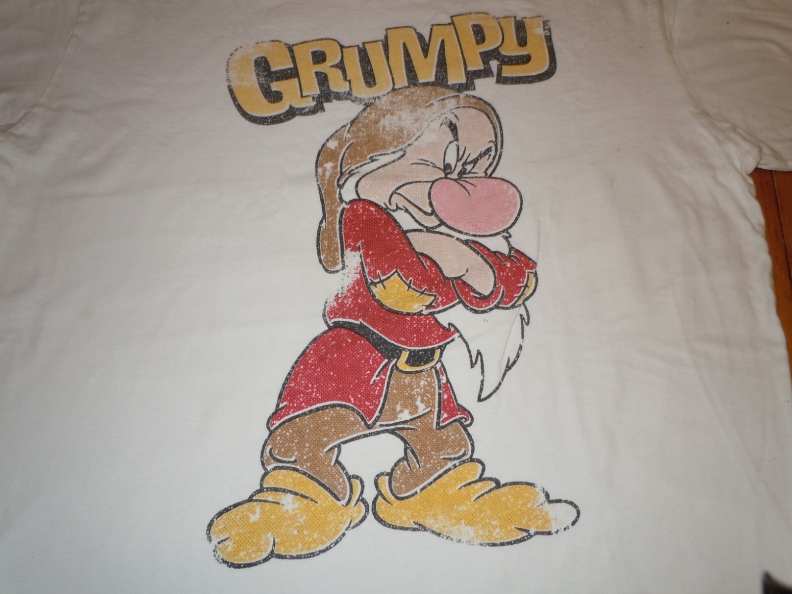 DISNEY GRUMPY SHIRT MENS XL DISNEY STORE | eBay