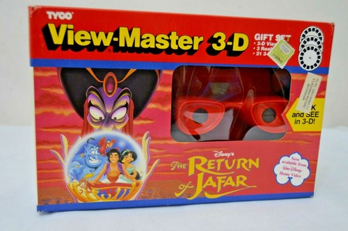 Very RARE 1994 TYCO VIEW-MASTER 3D DISNEY GIFT SET - ALADDIN RETURN OF ...