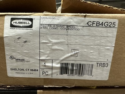 Boxes & Enclosures - Hubbell Floor Box