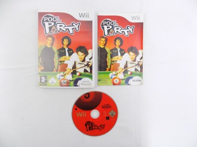 Mint Disc Nintendo Wii Pool Party - Inc Manual Wii U Comp. | eBay Australia