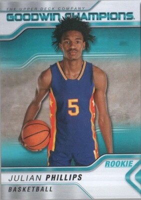 2023 Upper Deck Goodwin Champions "Young Guns" Julian Phillips RC #50 ...