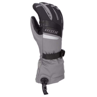 Klim Radiate Women's Gauntlet Snowmobile Glove - Castlerock Gray | eBay
