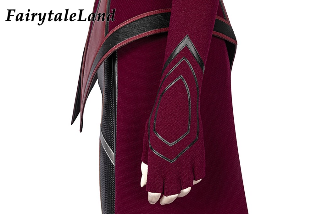 1 Pair Wanda Vision Scarlet Witch Wanda Cosplay Gloves Superheroine ...