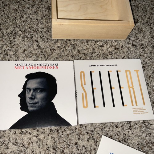Seifert Records - Wooden Box Set - Atom String Quartet Variospheres ...
