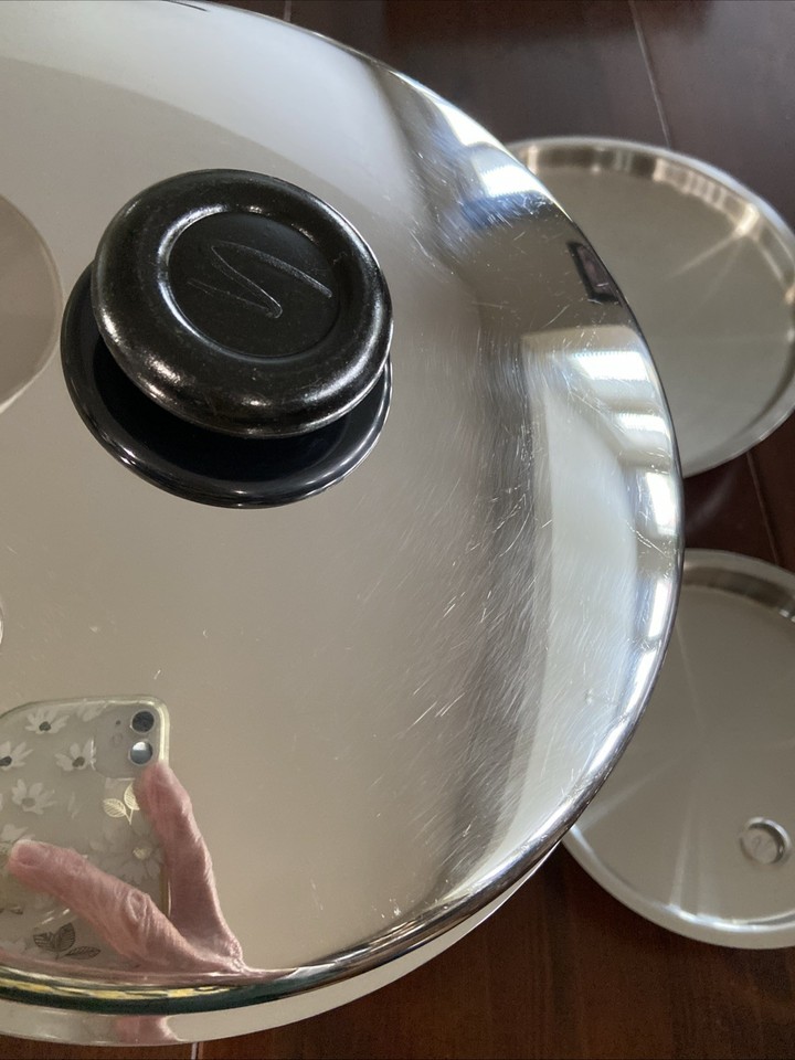 Saladmaster 316Ti Titanium Stainless Steel Cookware Set + Electric ...