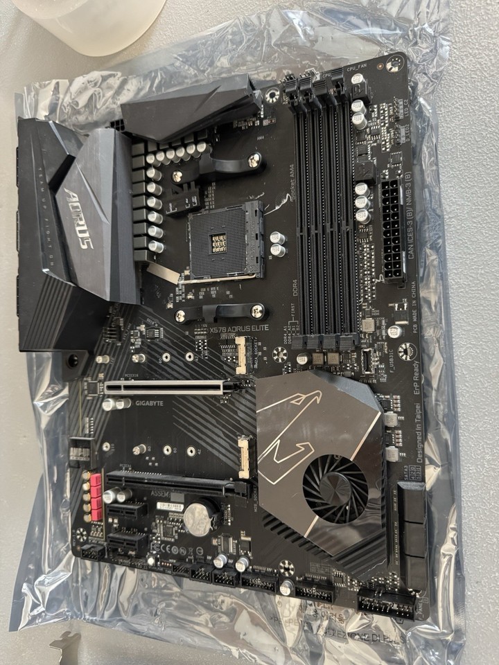AORUS X570 AORUS ELITE ATX Motherboard AM4 Socket DDR4 PCIe Gaming | eBay