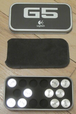 Logitech G5 USB Laser Gaming Mouse Adjustable Weights Set | eBay