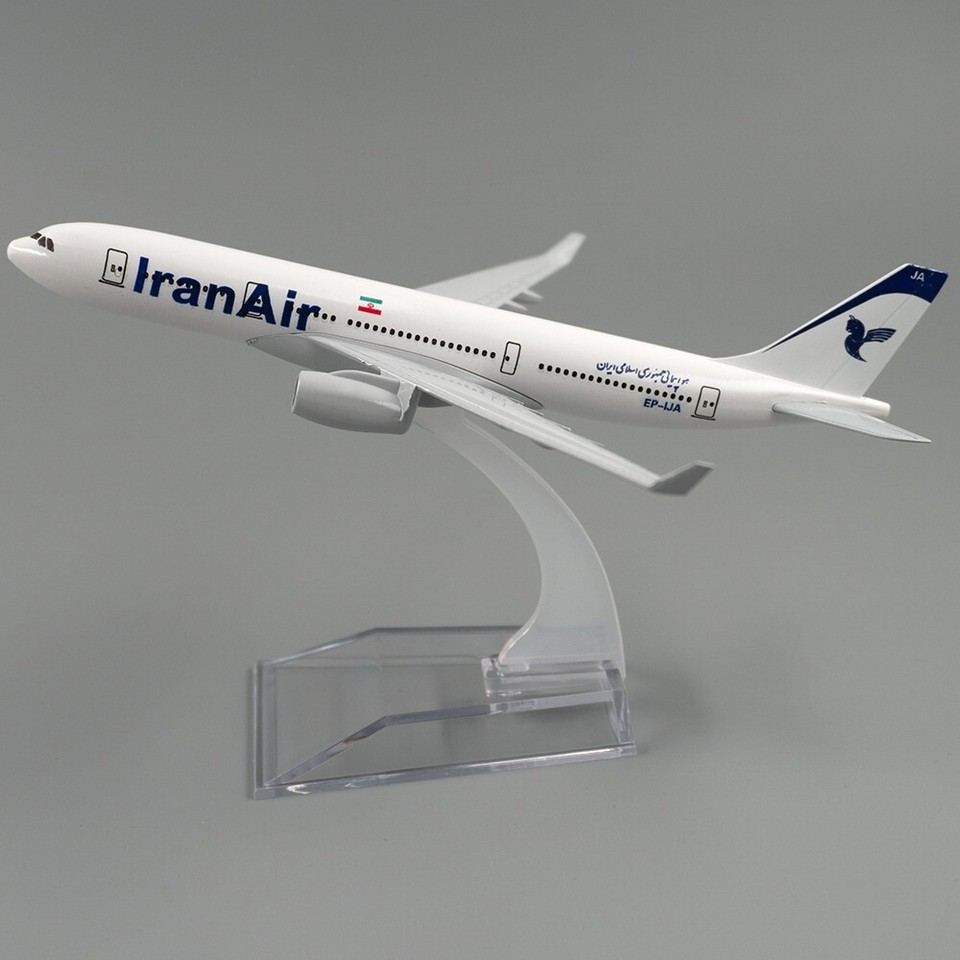 15.5cm Aircraft Airbus a330 Iran Air Alloy Plane Model Toy Xmas Gift ...