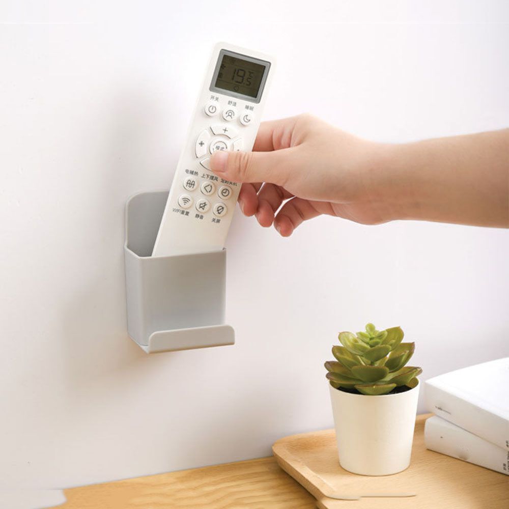 Mounted Air Conditioner Storage Box TV Remote Control Organizer ...