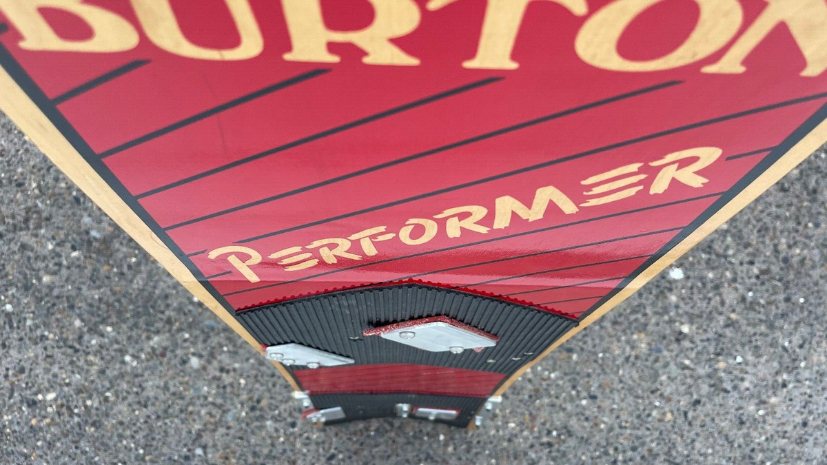 NOS Vintage 1985 Burton Performer Snowboard MINT rare Red NOS Vintage 1985 Burton Performer Snowboard MINT rare Red