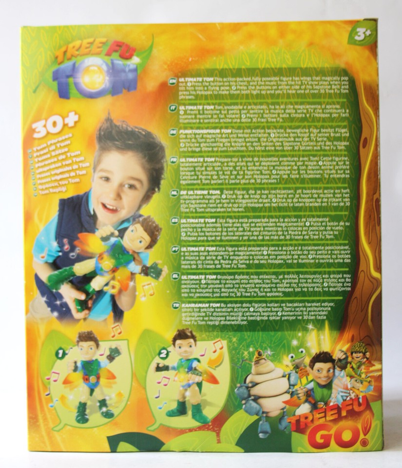 RARE TREE FU TOM ULTIMATE TOM 25cm TALKING FIGURE FLAIR NEW SEALED ! | eBay