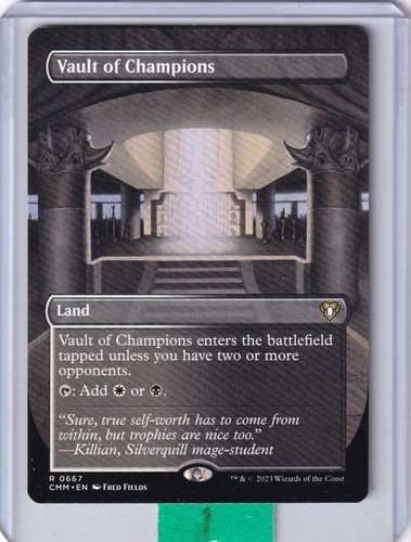 Vault of Champions (Borderless) * Commander Masters - Variants MTG | eBay