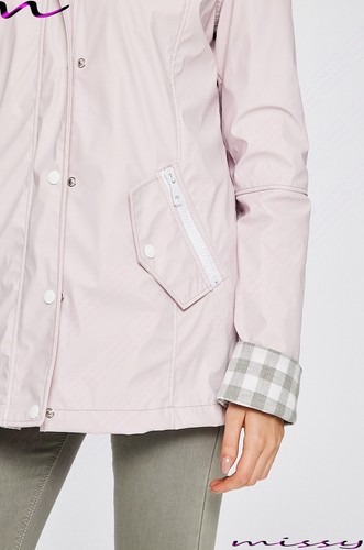 Ladies WATERPROOF COAT Festival Rain Mac coat Womens Jacket Size 8 10 ...