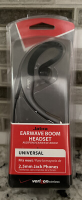 VERIZON WIRELESS Jabra JABWAVCAE1 Earwave Boom Universal Headset 2.5mm ...