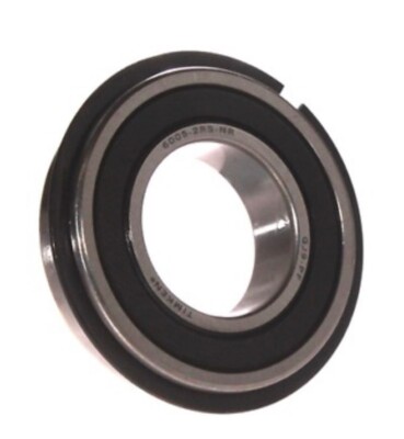 TIMKEN 6005 NR BALL BEARING, RUBBER SEALED + SNAP RING 25x47x12mm | eBay