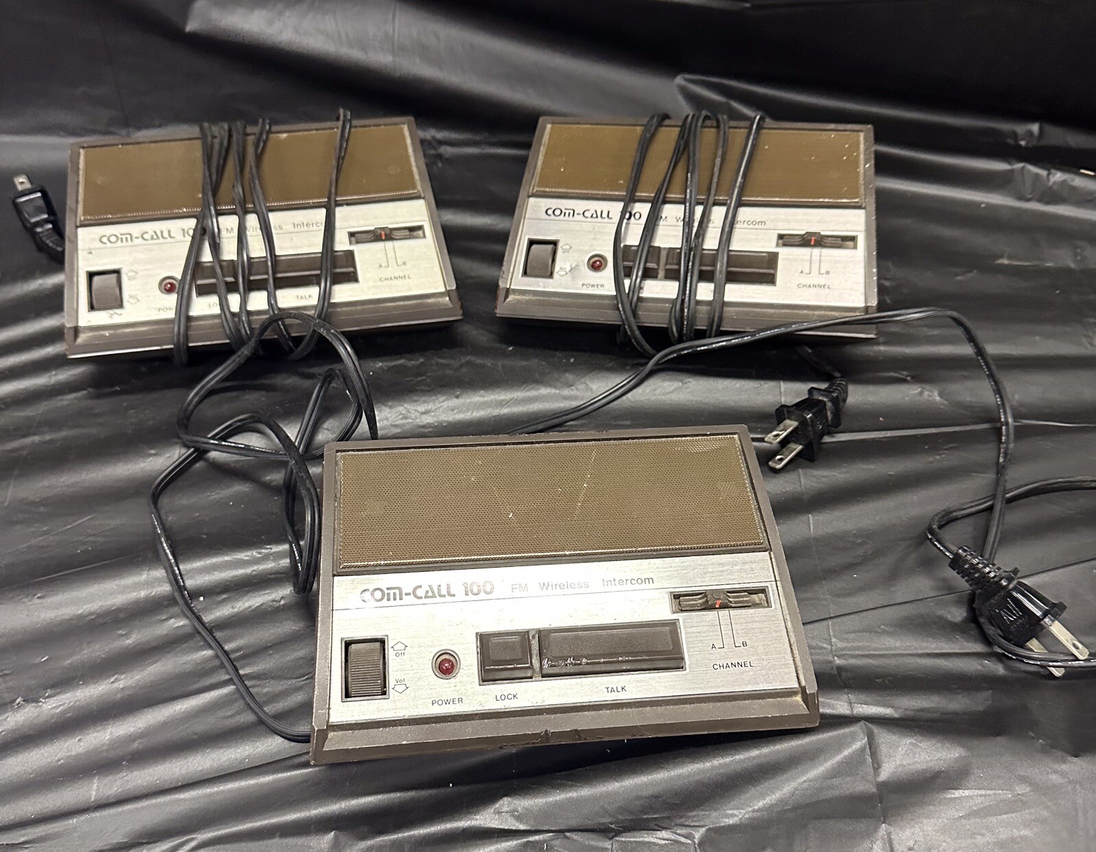 Com-Call 100 FM Wireless Intercom System Home Office/home/garage ~Set ...