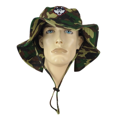 NCAA Zephyr UCONN Huskies Camo Camouflage Outdoor Sun Bucket Small ...