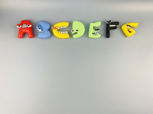 26PC Alphabet Lore Action Figure Toy Doll Xmas Mini PVC Model Cake ...