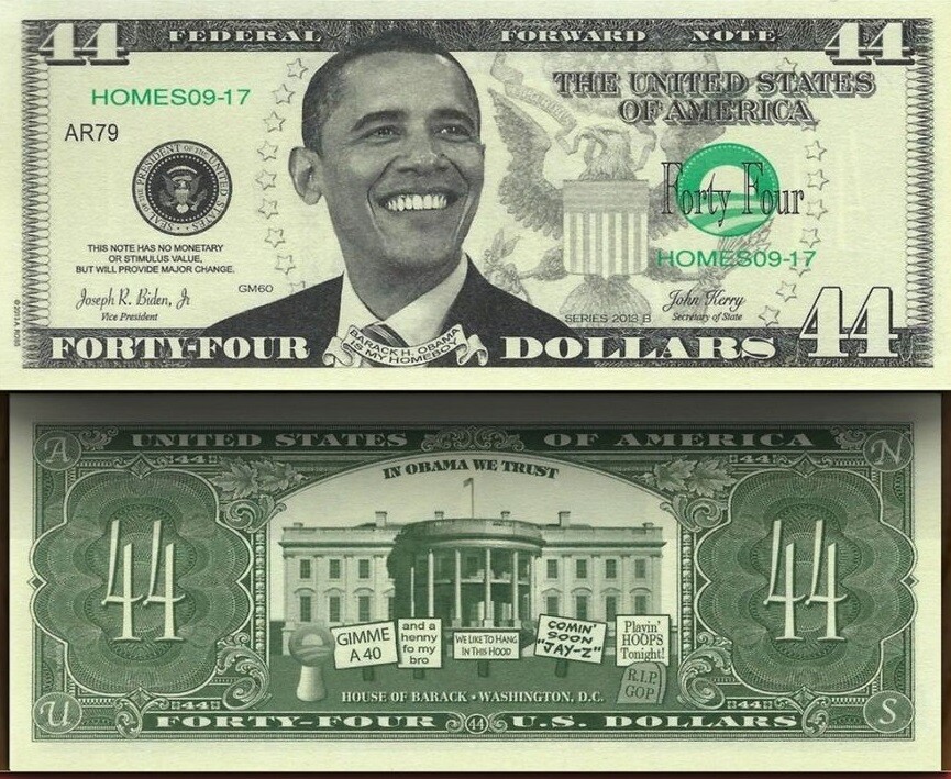 President Obama "Legacy" 4- pack -Novelty Bills | eBay