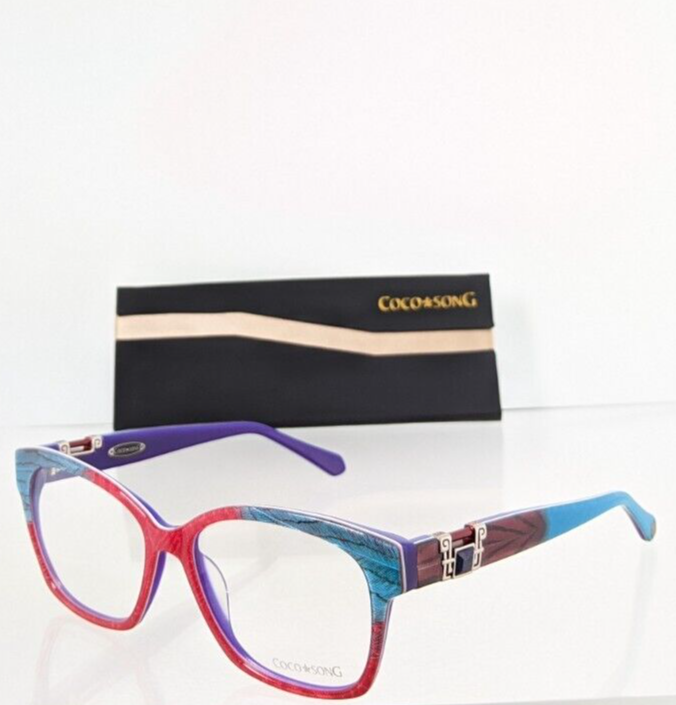 Brand New Authentic COCO SONG Eyeglasses Crystal Trouble Col. 4 55mm ...