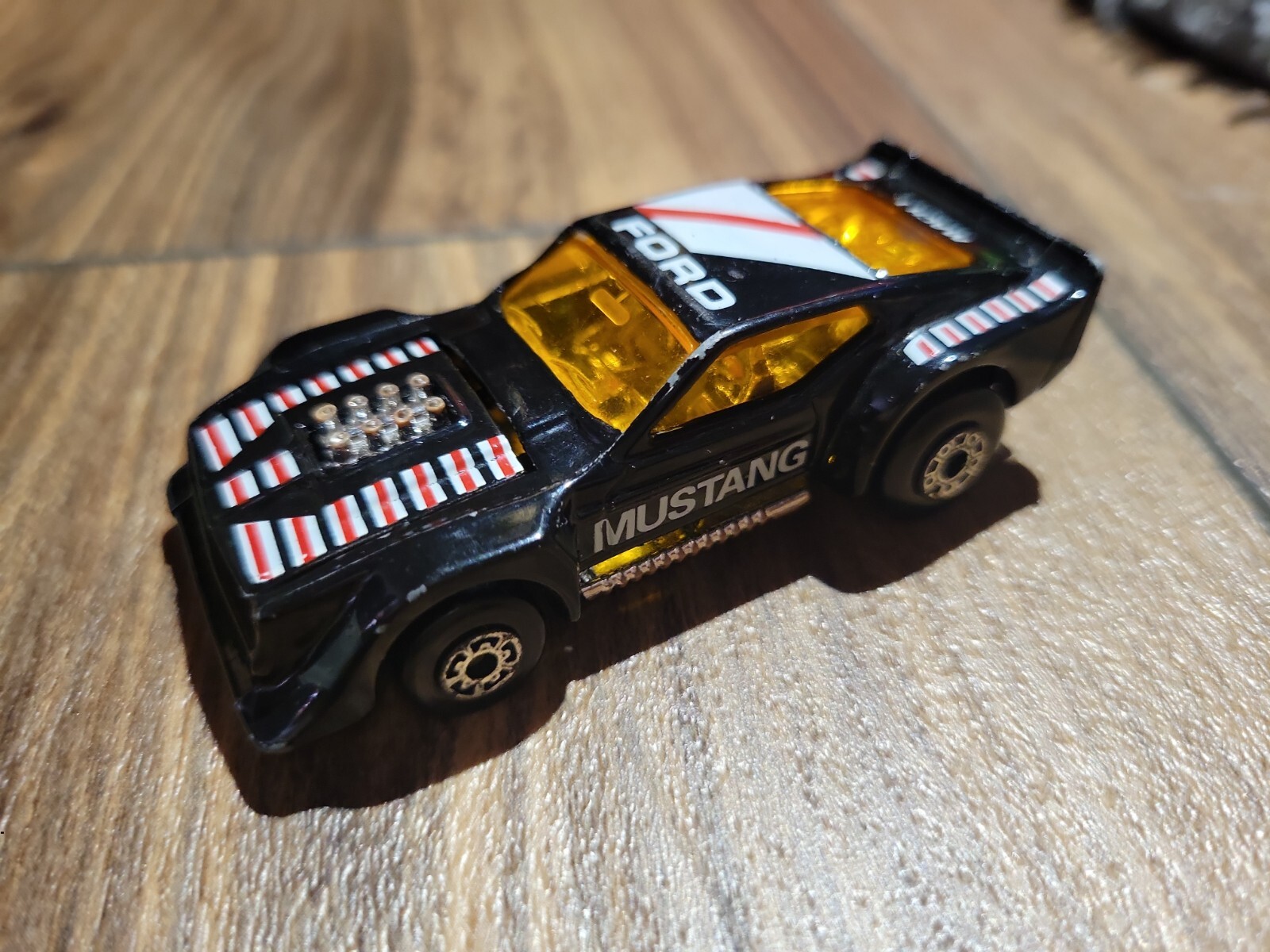 1983 Matchbox ISMA Ford Mustang Mach I Race Car Black 1/64 | eBay