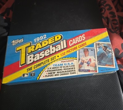 1992 Topps Traded Baseball Cards Complete Set FACTORY SEALED | eBay