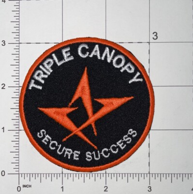 Triple Canopy Secure Success Security Mercenary Soldier Patch 3" Repro New A475 | eBay