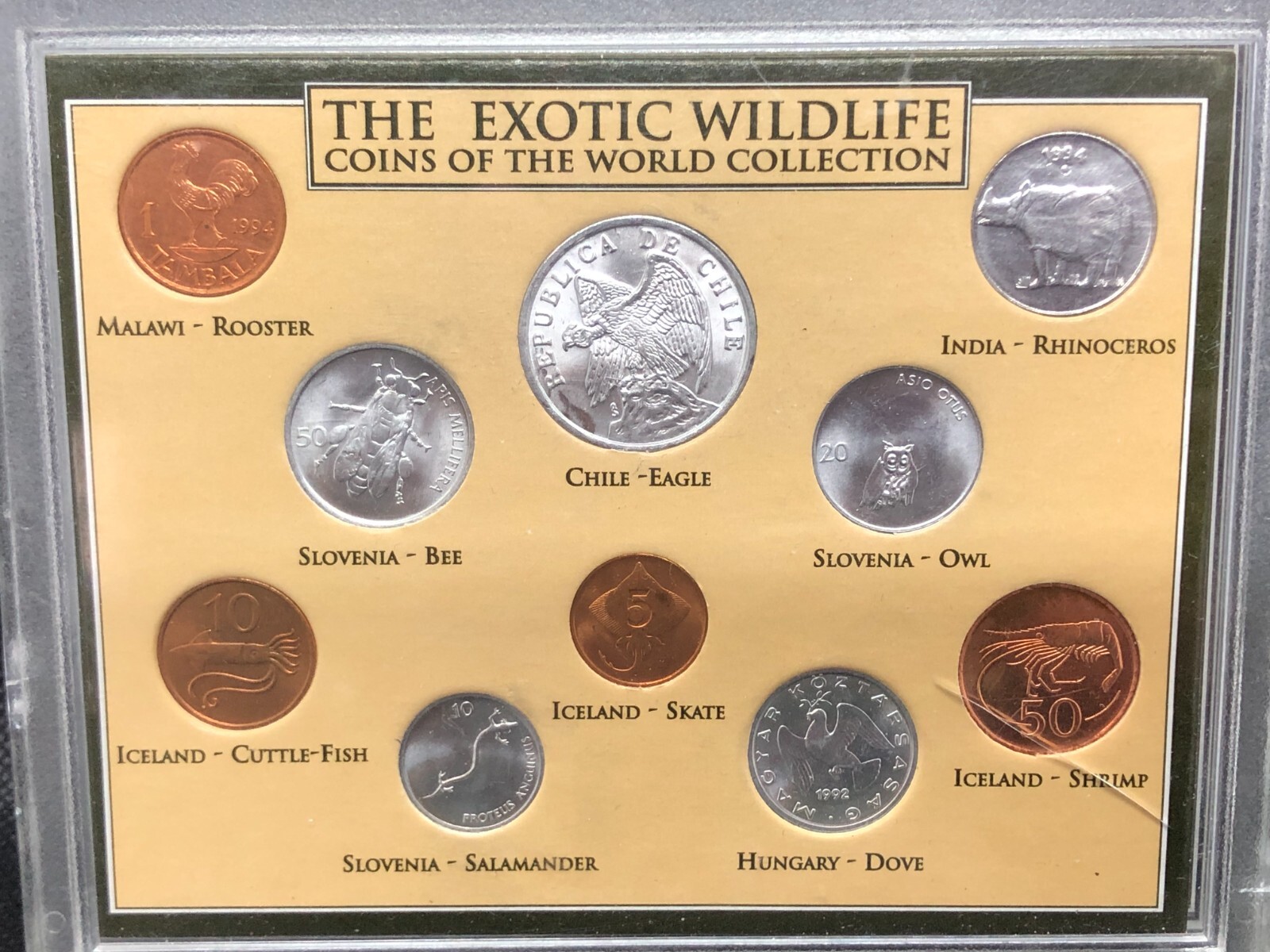 THE EXOTIC WILDLIFE - Coins of the World Collection - Unusual Coins In ...