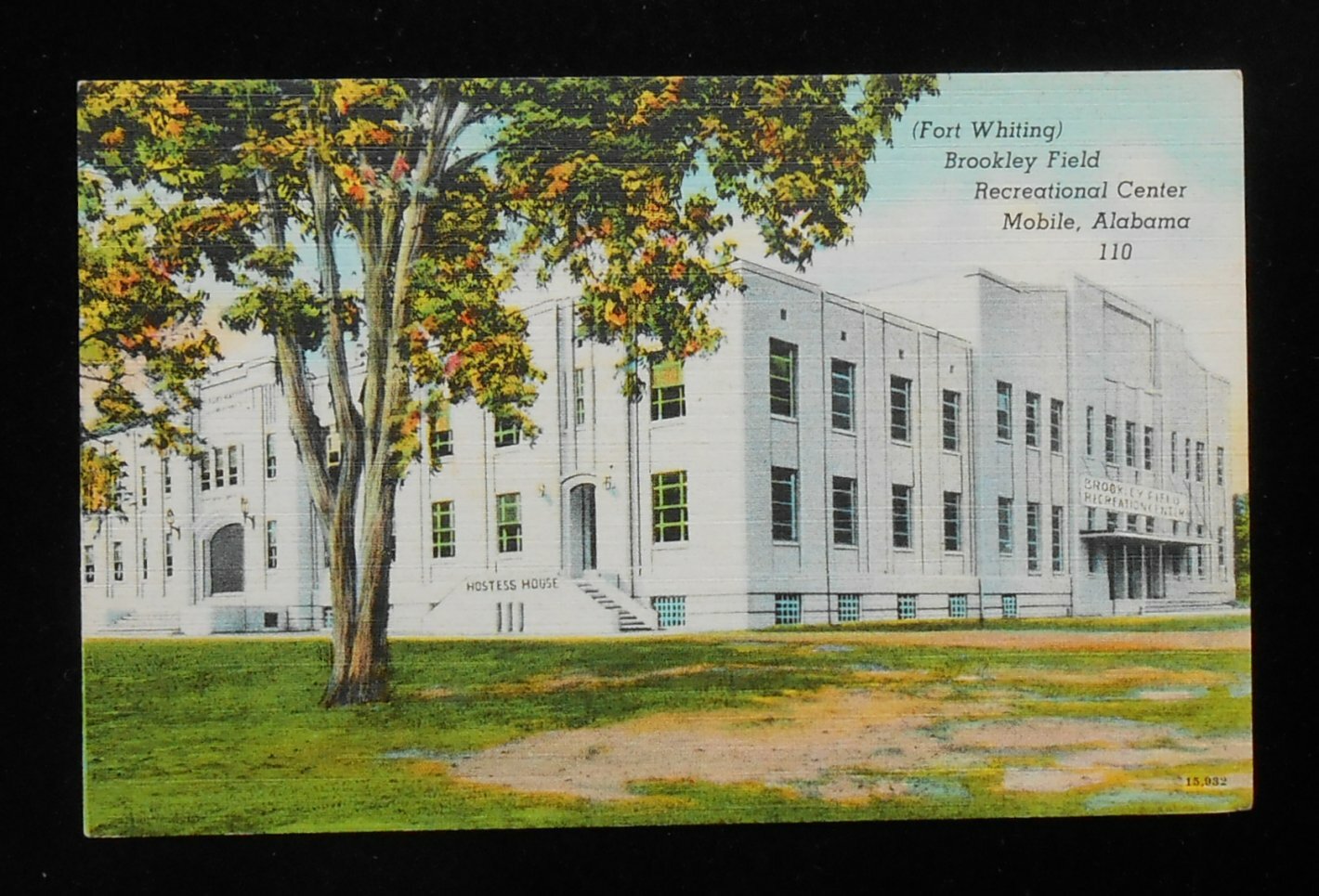 1940s Brookley Field Recreational Center Fort Whiting Army Mobile AL ...