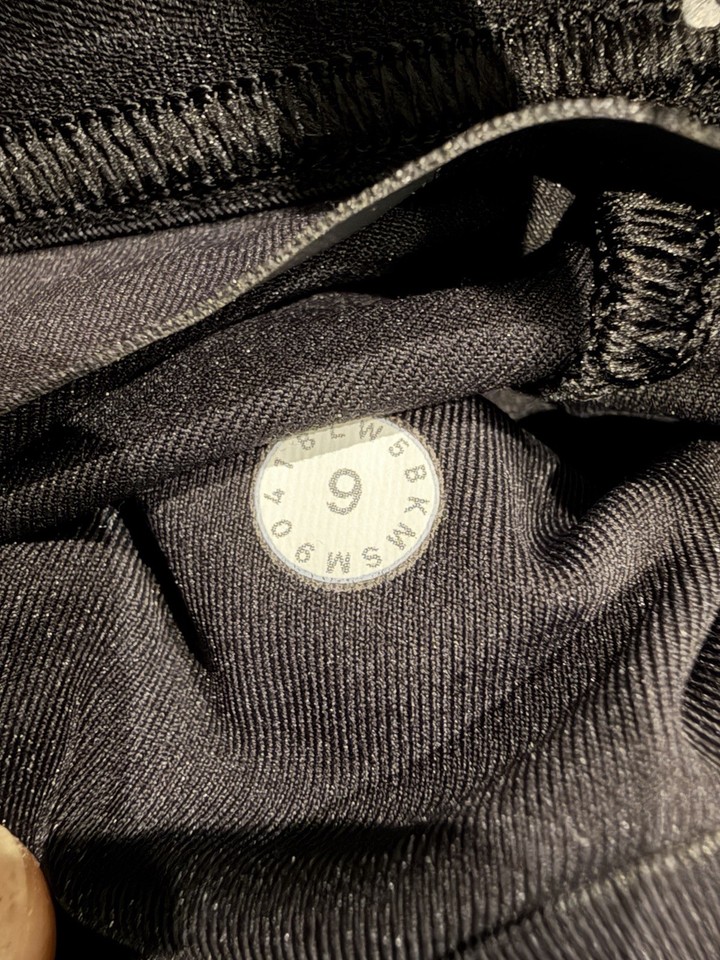 Lululemon Ride & Reflect Tight lululemon X SoulCycle Sz 6 Black W5BKMS ...