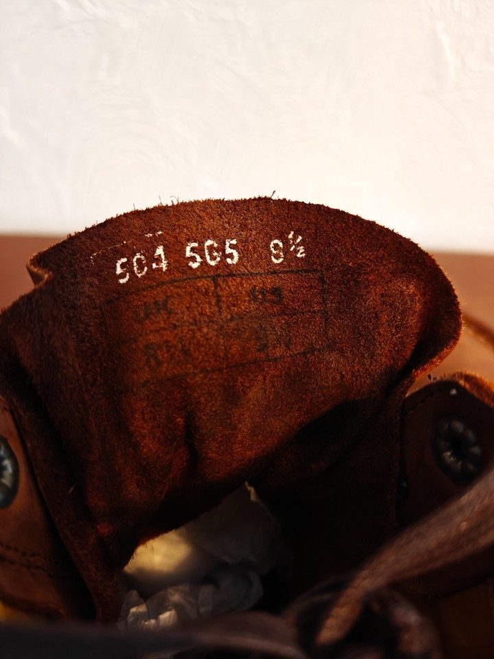 Jim Green Mens Meander Moc-Toe Brown Leather Boots Size 9.5 | eBay