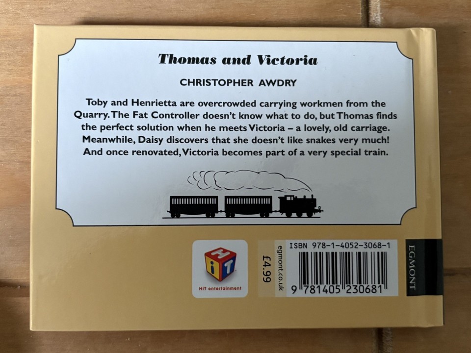 Christopher Awdry “Thomas and Victoria”Thomas Tank Engine. The Railway ...