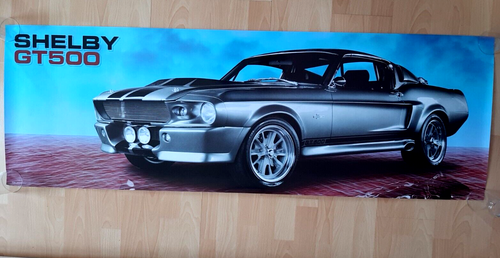 Shelby GT 500 (USA NO TARIFFS) Original Huge (21 x 62 ) Poster | eBay