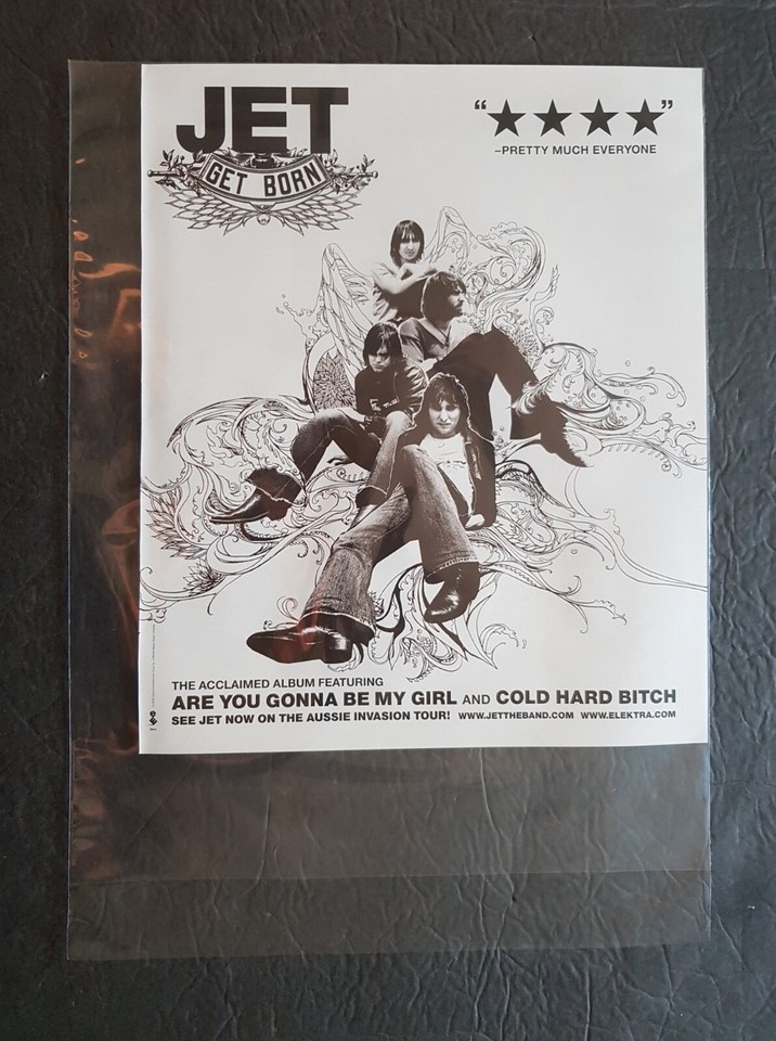 Jet Get Born Album Promo Print Advertisement Vintage 2004 | eBay