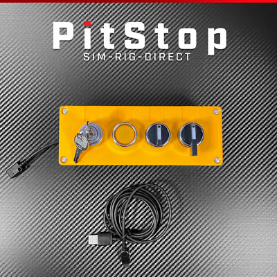 Sim Racing PC 5 Functions 4 Buttons Control Panel Button Box for ETS ...