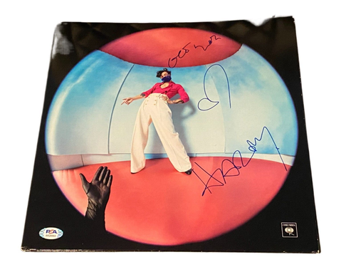 HARRY STYLES SIGNED AUTOGRAPHED FINE LINE ALBUM VINYL ONE DIRECTION ...