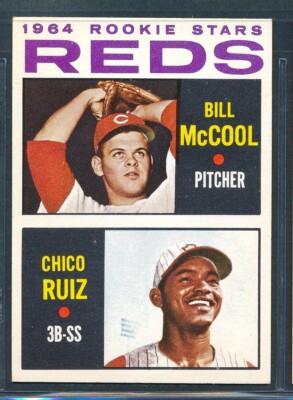 1964 Topps #356: BILL McCOOL & CHICO RUIZ RC "Reds Rookie Stars ...