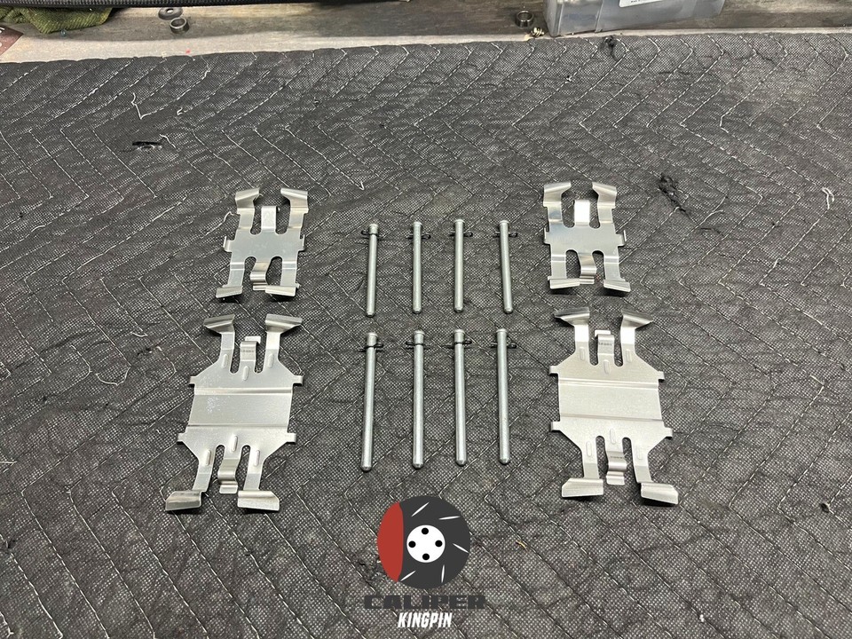 Akebono Big Brake Calipers Powder Coated Gloss Red OEM Nissan 370z ...