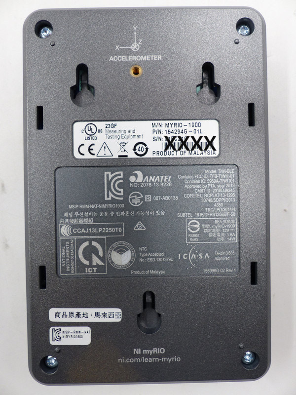NATIONAL INSTRUMENTS NI MYRIO-1900 EMBEDDED STUDENT DESIGN DEVICE ...