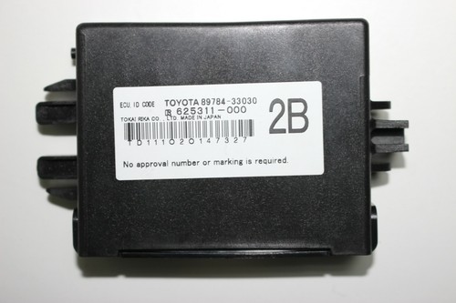 2013 LEXUS GS 350 / IMMOBILIZER CONTROL MODULE 89784-33030 | eBay