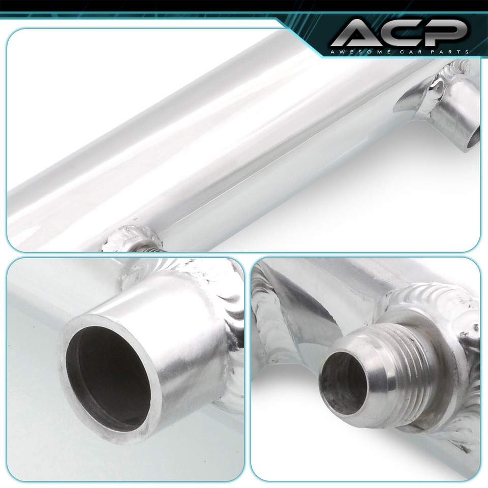 1 Liter Chrome Overflow Catch Can Tank Radiator Coolant Aluminum ...