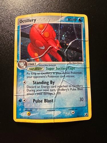 Pokemon Card EX Unseen Forces Holo Octillery 10/115. 2005 | eBay