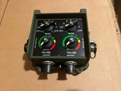 VIC-3 Lite Intercom Crew Boxes For Military Humvees HMMWV Army Radio ...