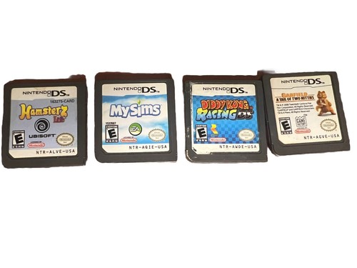 Lot Of 4Nintendo DS Cartridges - Includes My Sims/ Hamsterz/Garfield ...