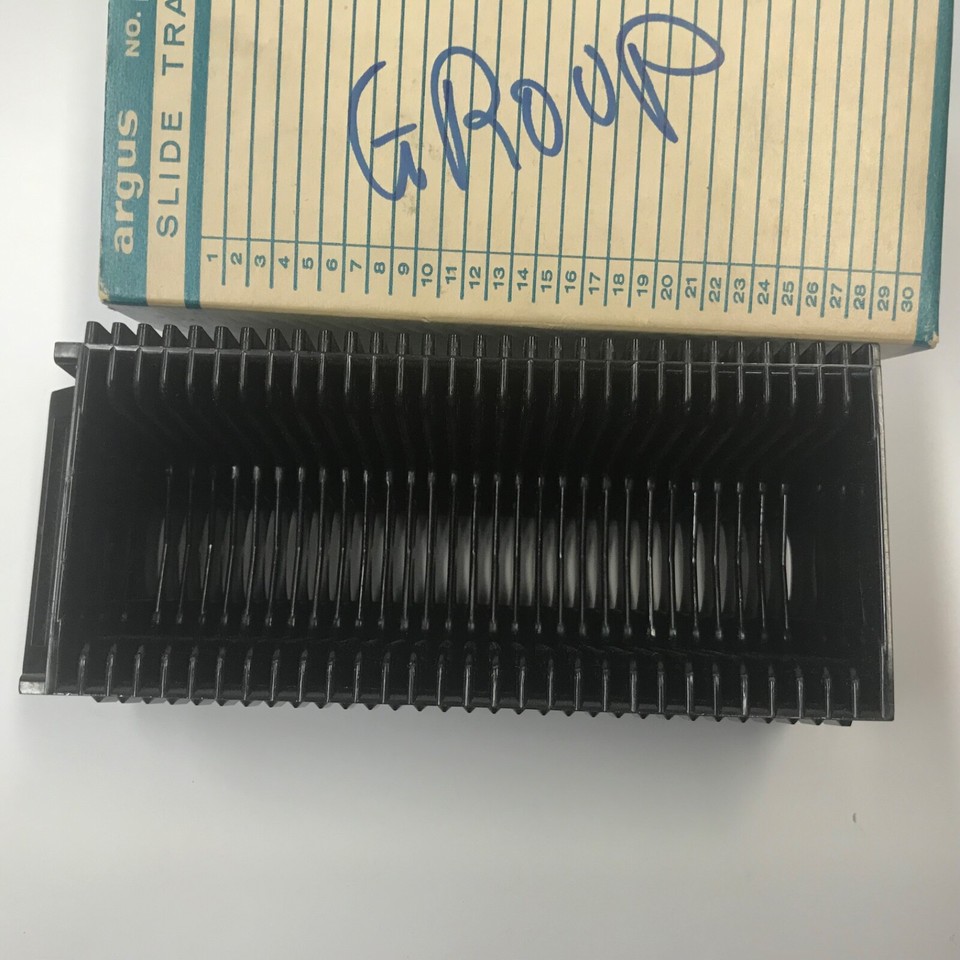Argus Slide Projector 30 Slide Tray #2401 in Original Sleeve | eBay
