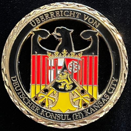 German Consul Kansas City Challenge Coin | eBay