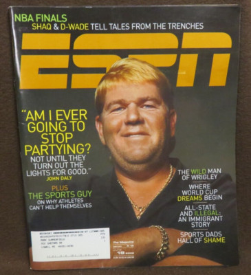 ESPN161 ESPN THE MAGAZINE JUNE 19 2006 JOHN DALY | eBay